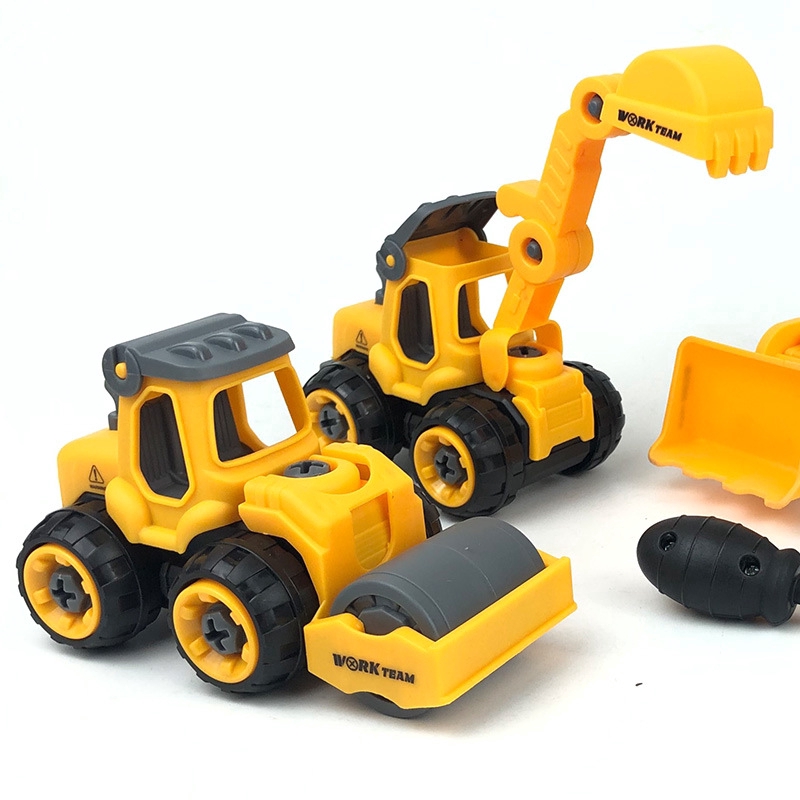 Engineering Construction Truck Car Model Excavator Digger Vehicle Toys ...