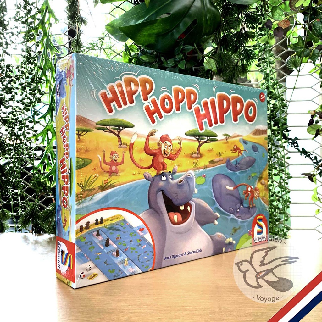 Hipp Hopp Hippo Boardgame - lanlalenvoyage - ThaiPick