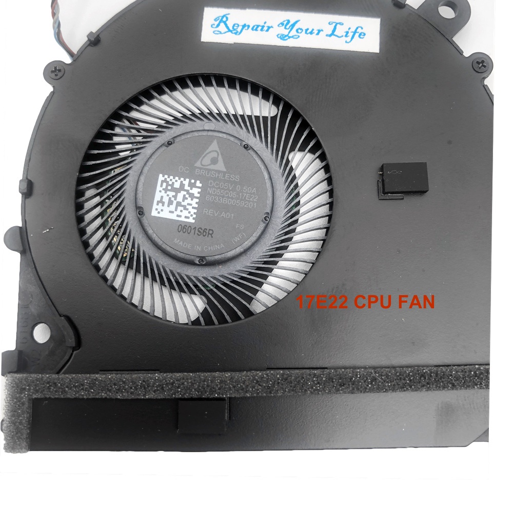 Notebook CPU Cooling Fan For Xiaomi Pro air 15.6 171502 171501 ND55C05 ...