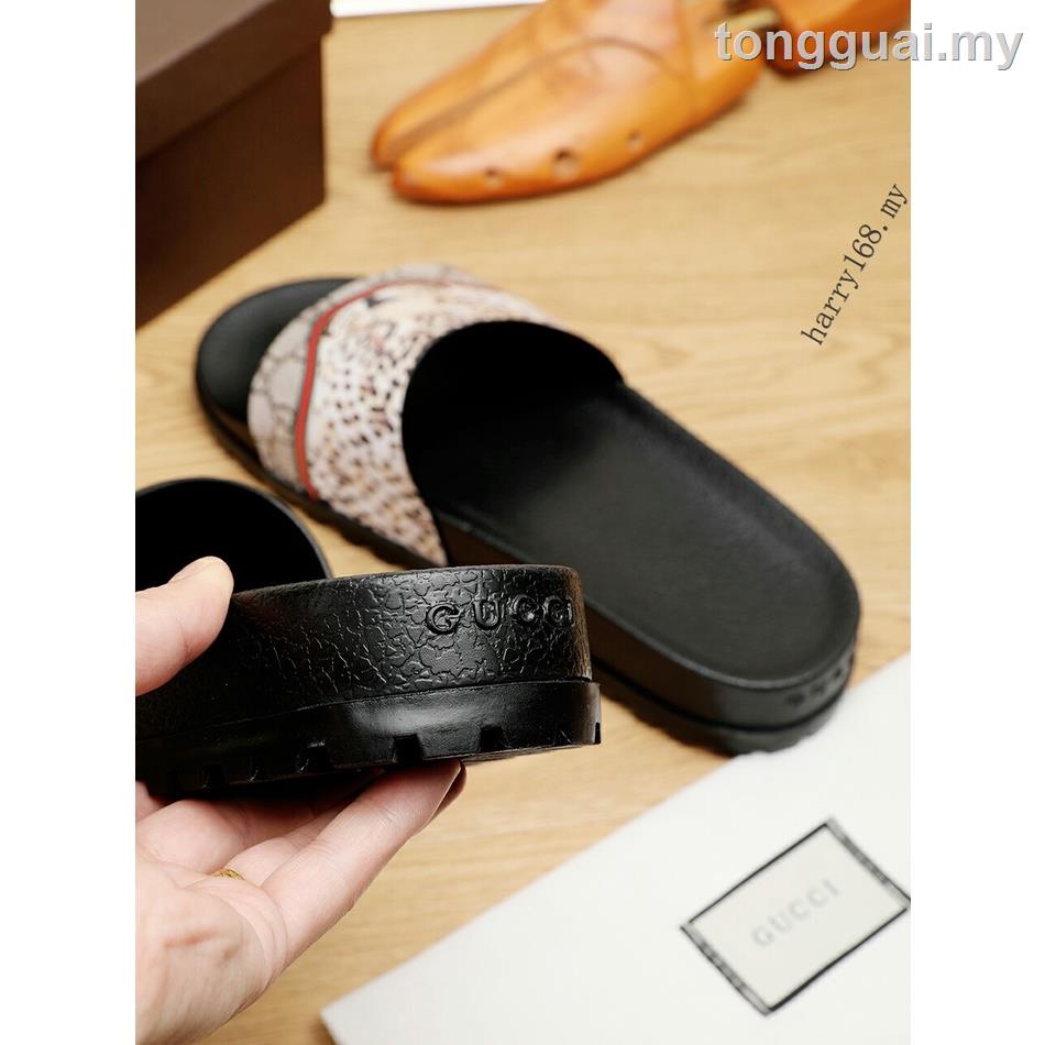 Newgucci รองเท้าแตะหนัง รองเท้าชายหาด สําหรับผู้ชาย ไซซ์ 38-46 M084 - tongguaisz.th - ThaiPick