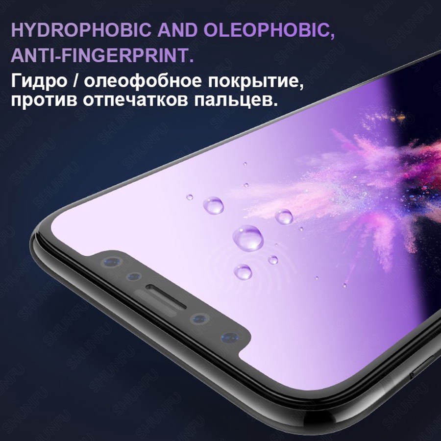 กันแสงสีฟ้า ฟิล์มกระจก สำหรับ Xiaomi Mi 9t 10t 11t Pro 11 Lite Poco F3