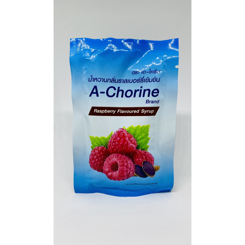 A-Chorine น้ำหวานกลิ่นราสเบอรี่เข้มข้น 30มล 1 ถุง 50 ซอง - tonchinoda00 ...