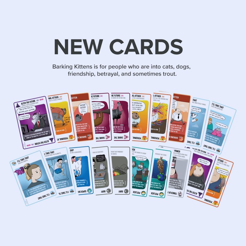 Barking Kittens: This is The Third Expansion of Exploding Kittens Card ...