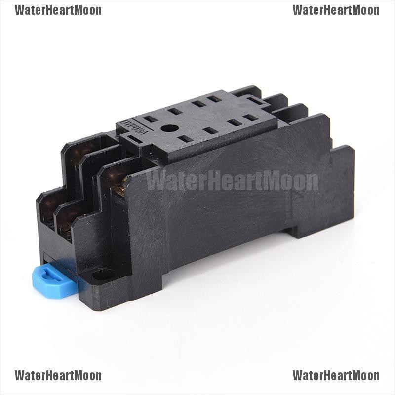 WaterHeartMoon 24VDC 5A Coil Power Relay MY2NJ HH52P-L 8 Pins 2P2T DPDT With Socket BaseHot ...