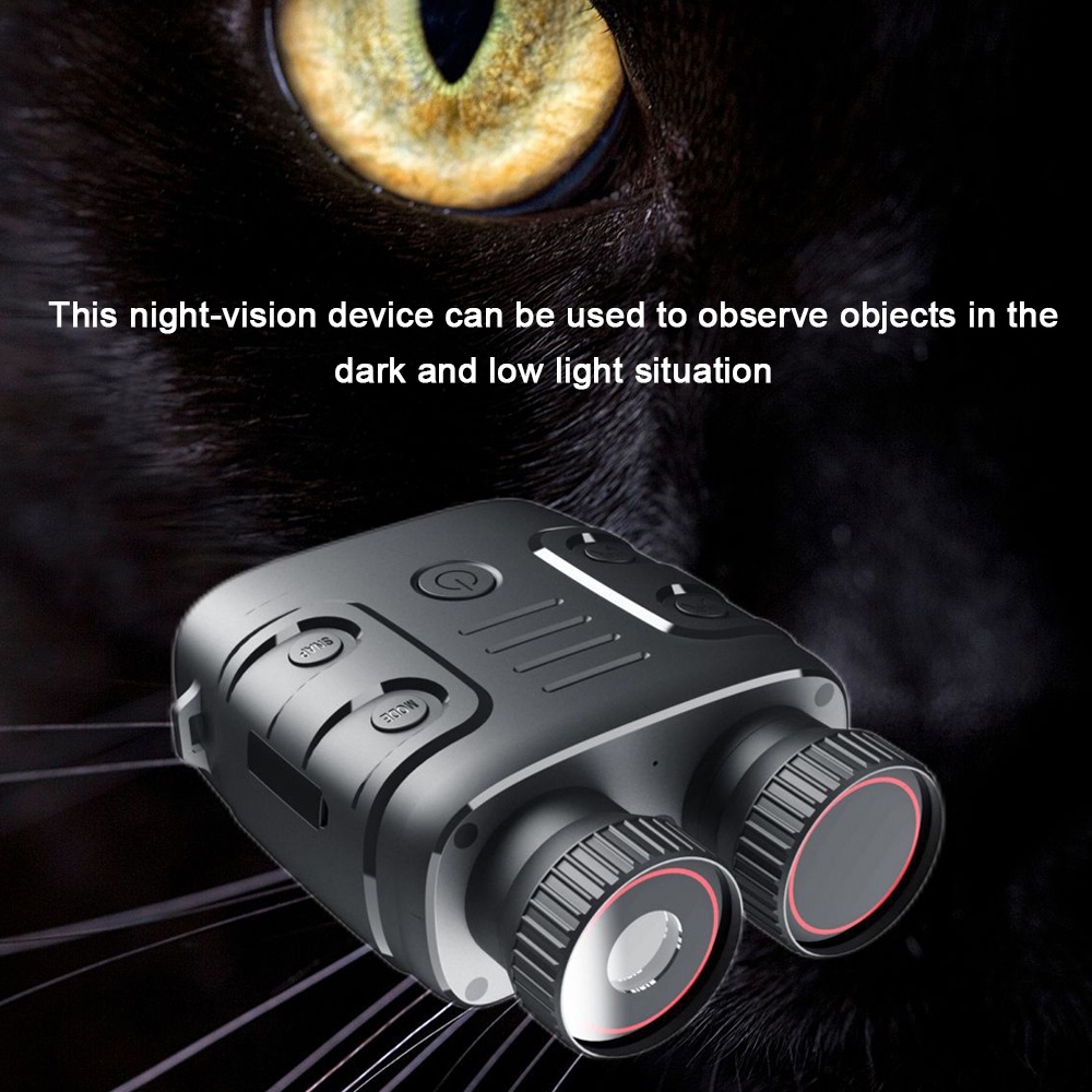 เลนส์กล้องโทรทรรศน์1080P Binocular Infrared Night-Visions Device Day ...
