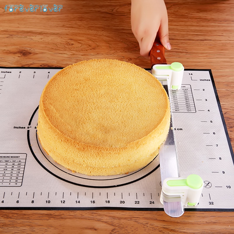 â €â ƒâœ¨ 2 Pcs Cake Slicing Leveler Bread Cutter Slicer Durable Baking ...