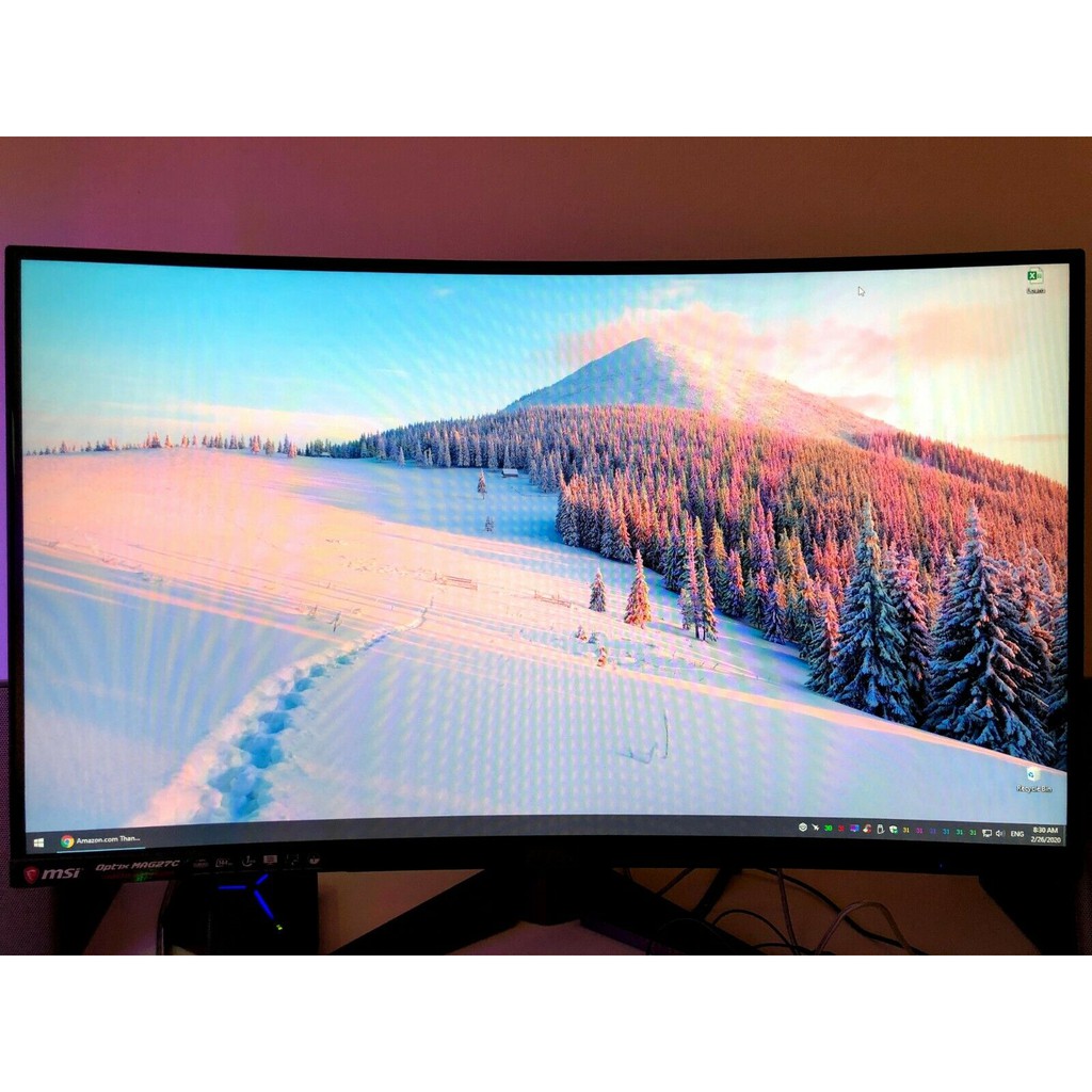 MSI Optix Mag27C 27" 144hz 1080p Curved LED Gaming Freesync Monitor ...