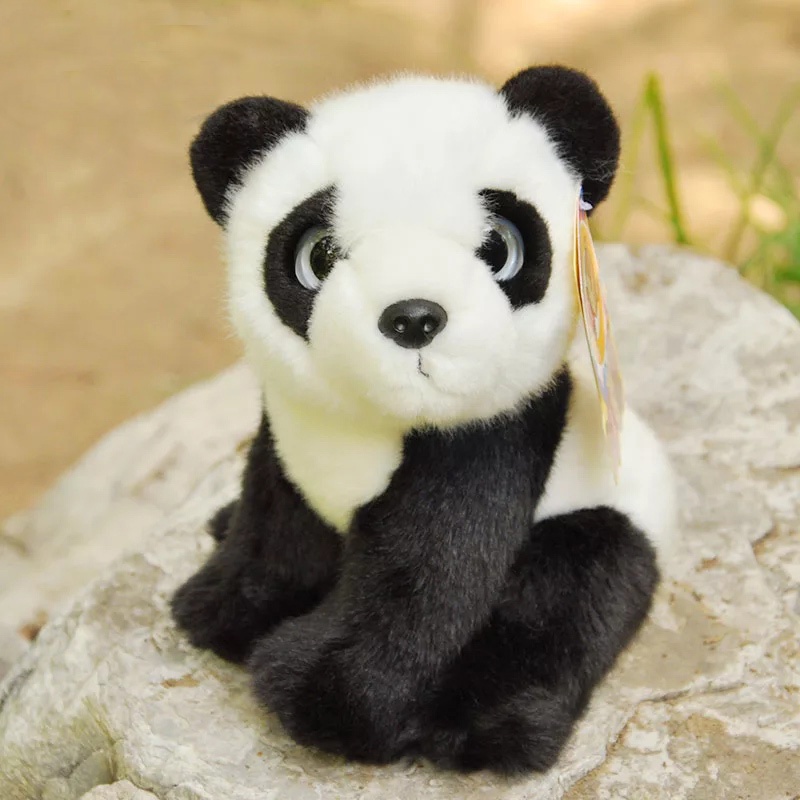 Free Shipping 18CM High Quality Panda Stuffed Animal Toys Kawaii Panda ...