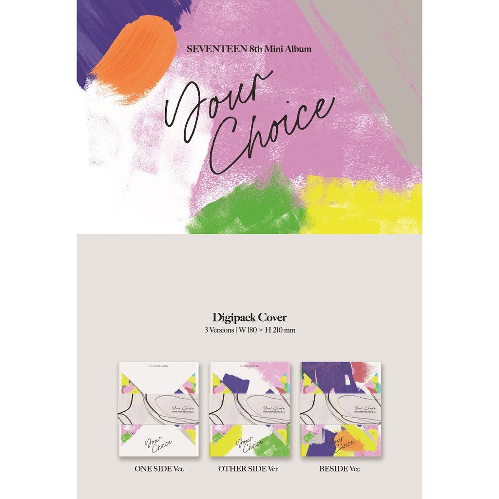พร้อมส่ง SEVENTEEN อัลบั้ม Your Choice (POSTER) - taehan_official ...