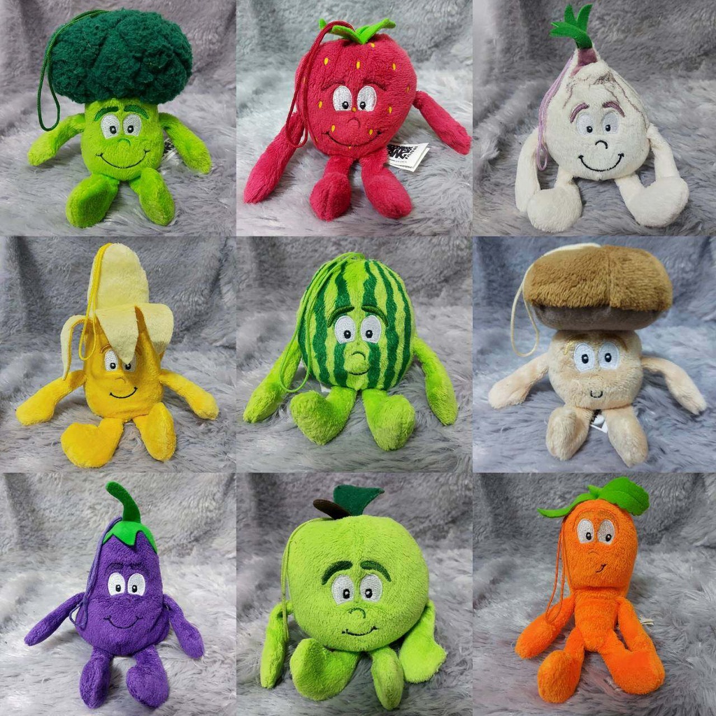 GN 01 - ตุ๊กตาผัก ผลไม้ Goodness Gang Mini ขนาด 6,10 นิ้ว (15,25 ซม. ...