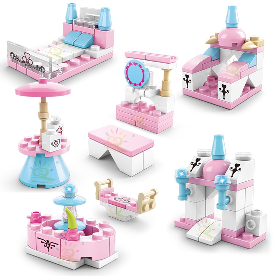 Building Blocks Ready Stock Compatible With Lego Universal Girl Series ...