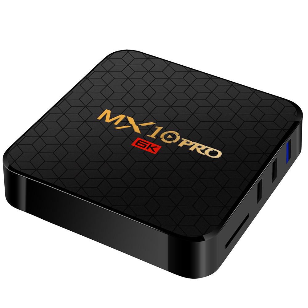 กล่อง Android MX10 Pro 6K TV Box Android 9.0 AllWinner H6 / 2.4G WiFi ...