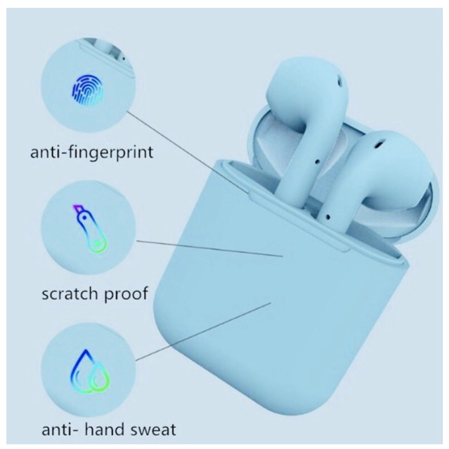 inpods 12 (i12 )TWS Earphones Bluetooth 5.0 Wireless Headphones Sport ...