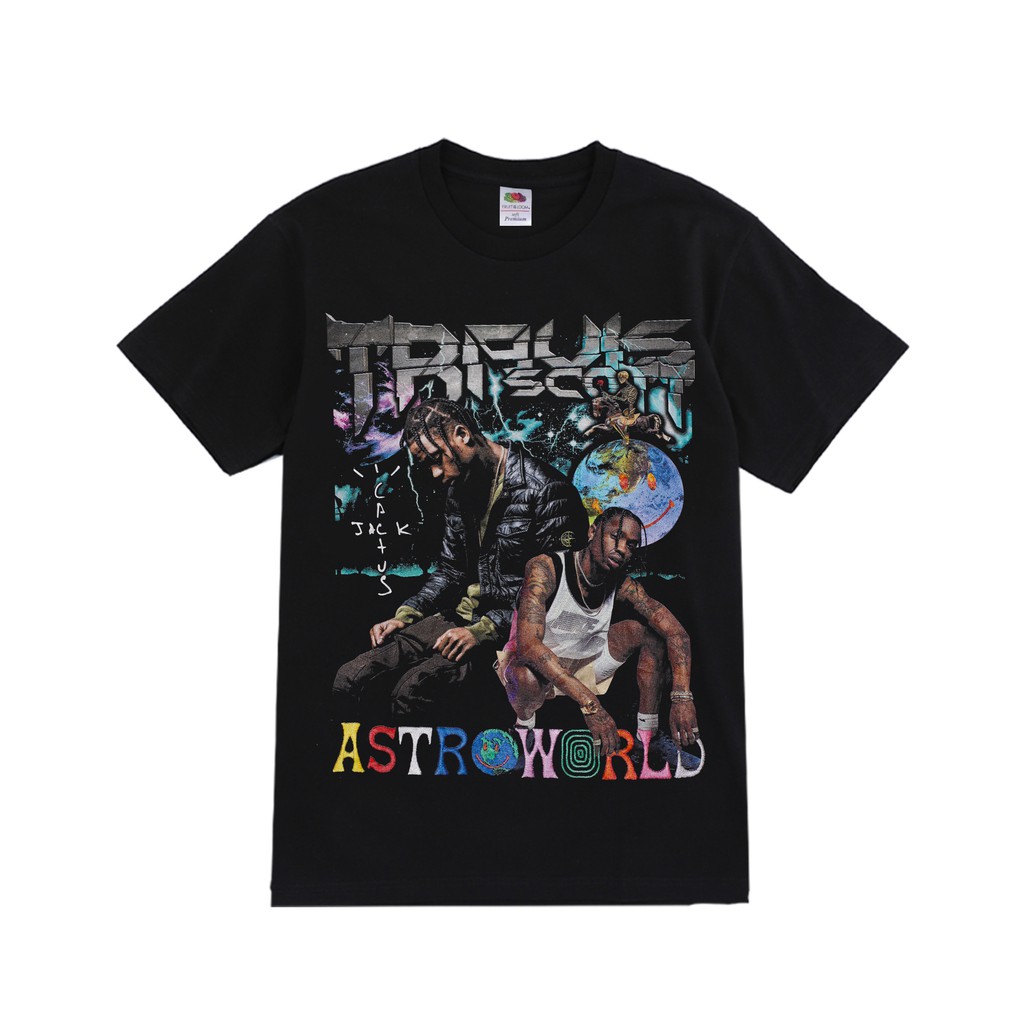เสื้อยืด Travis Scott Bootleg T-shirt - hwx_i0r5ye - ThaiPick