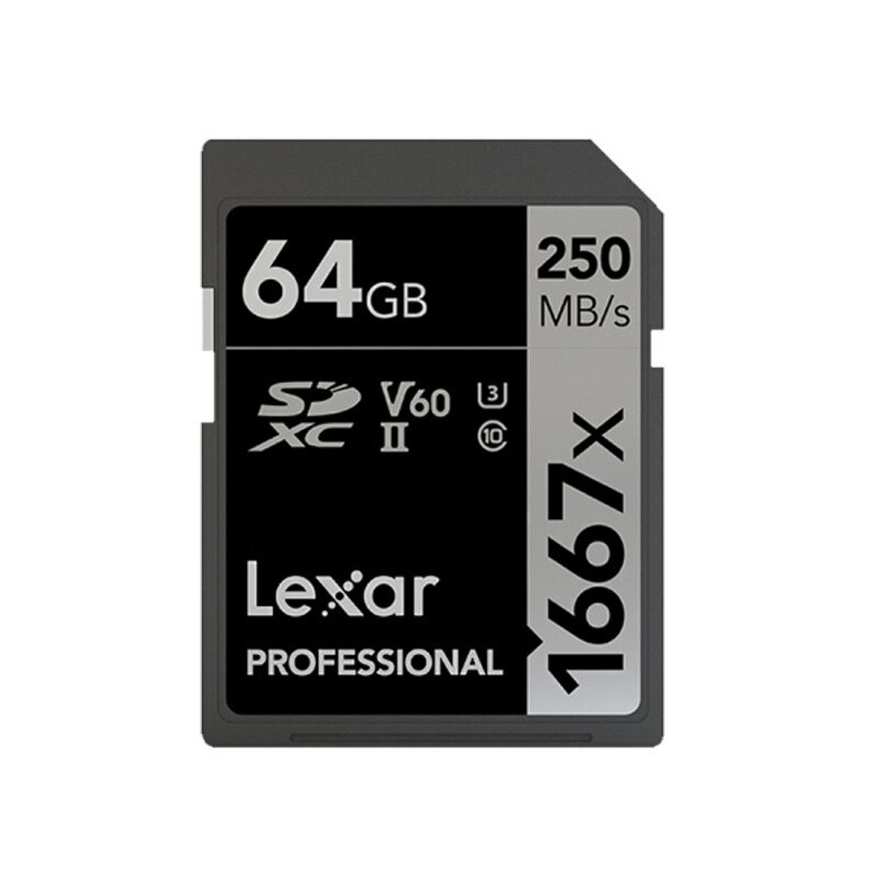 Lexar Micro Card 64gb 128gb Memory Card 256gb SDXC UHS-II U3 V60 Flash ...
