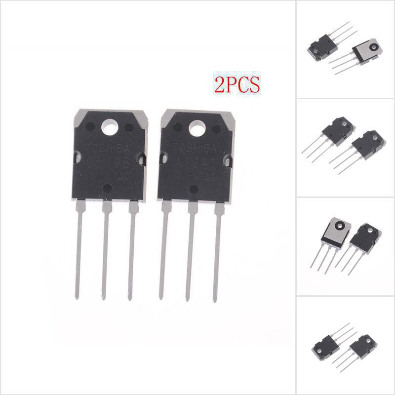 GoldenSilver1pair(2pcs) 2SA1941 2SC5198 TOSHIBA Transistor A1941 C5198 ...