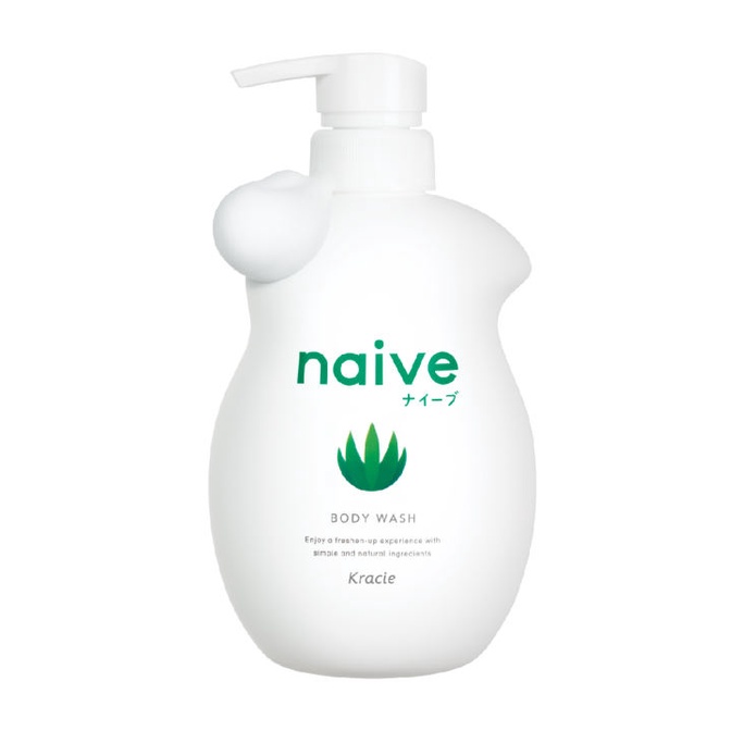NAIVE BODY WASH (ALOE) 530 ML / ครีมอาบน้ำว่านห่างจรเข้ กลิ่นส้มซิตรัสเขียว | Shopee Thailand