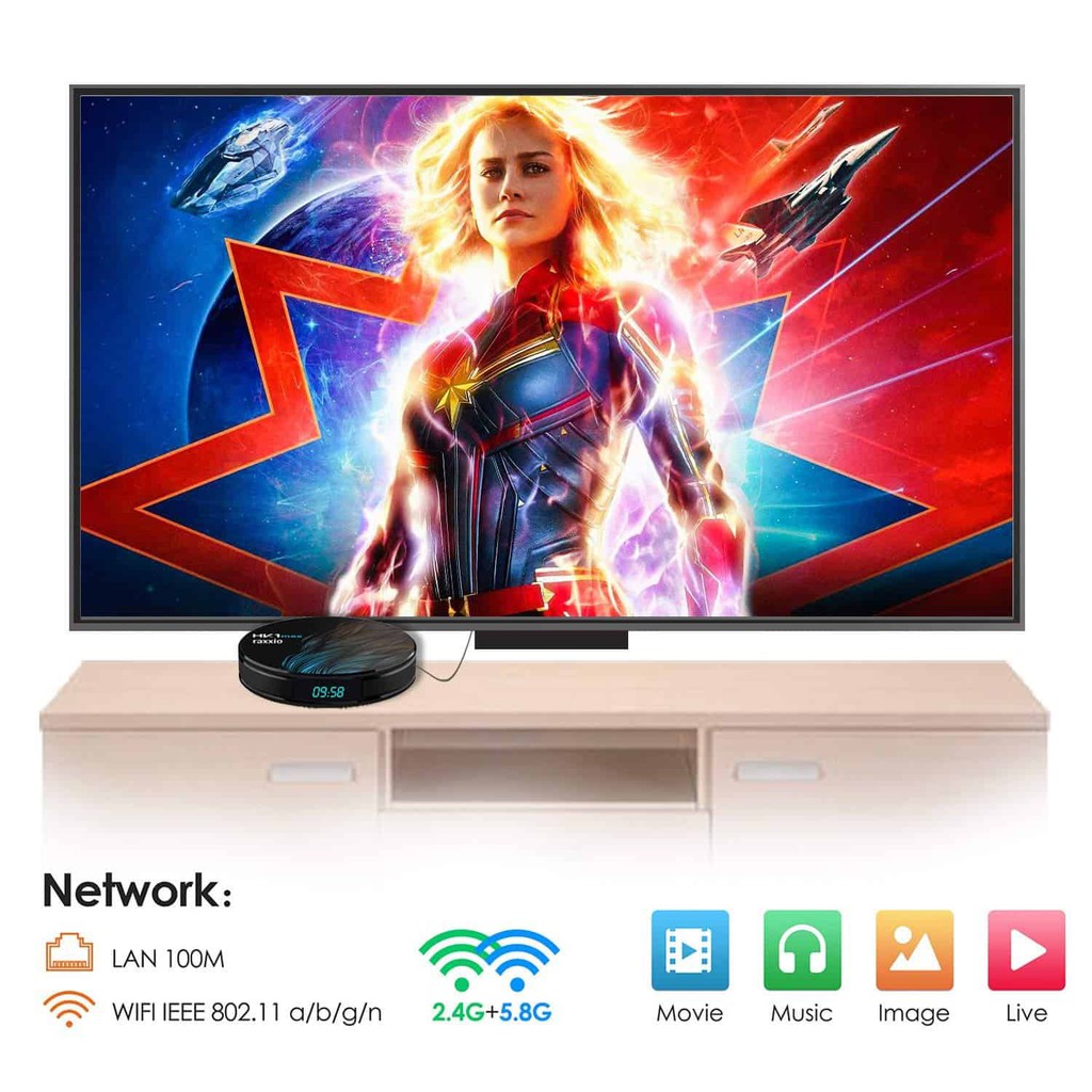 HK1 MAX Android box Android 9 WiFi 2.45 Bluetooth - jungletecs - ThaiPick