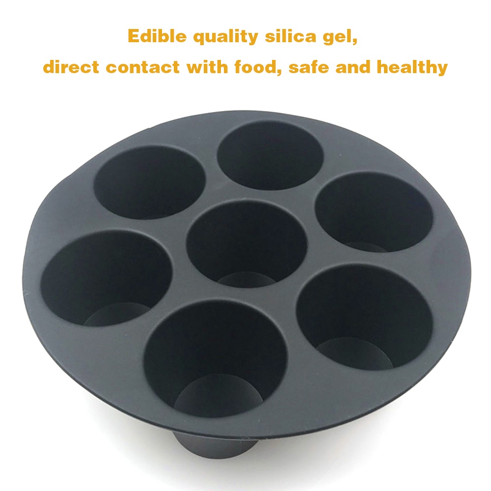 7 Even Cake Muffin Cup For Air Fryer Accessories Cupcake Molds For ...