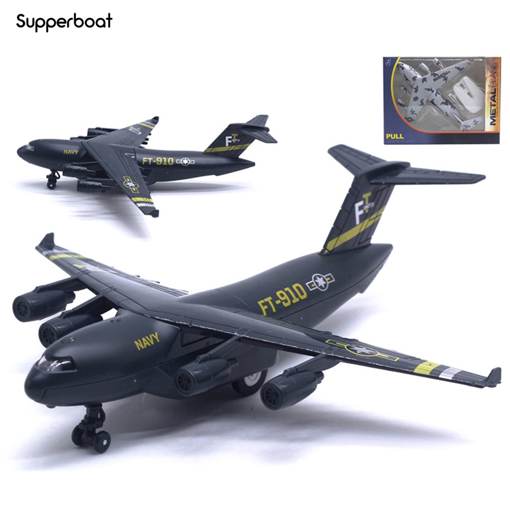 SPB Diecast C17 Transport Plane Pull Sound Model Toy KO4V - tlc7rb0uby ...