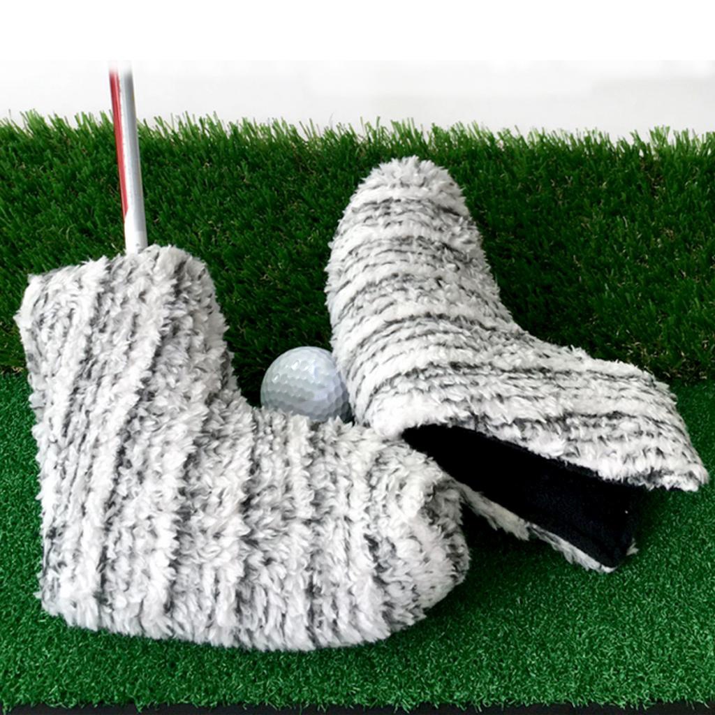 Golf Putter Headcovers, Mallet Putter Cover Club Head Protector ...