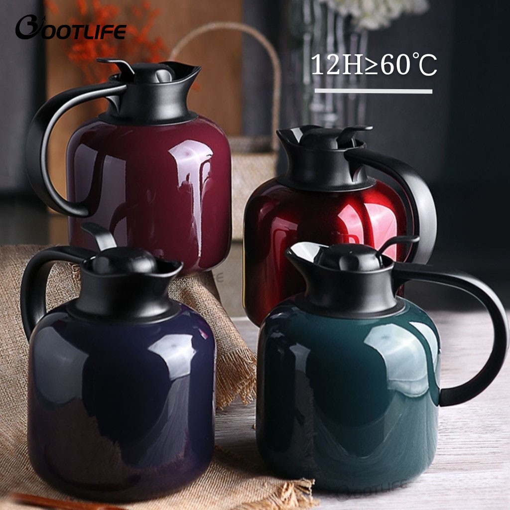 SLUKA 1.8L Home Office Cafe Thermos Vacuum Flask Insulated Hot Water ...