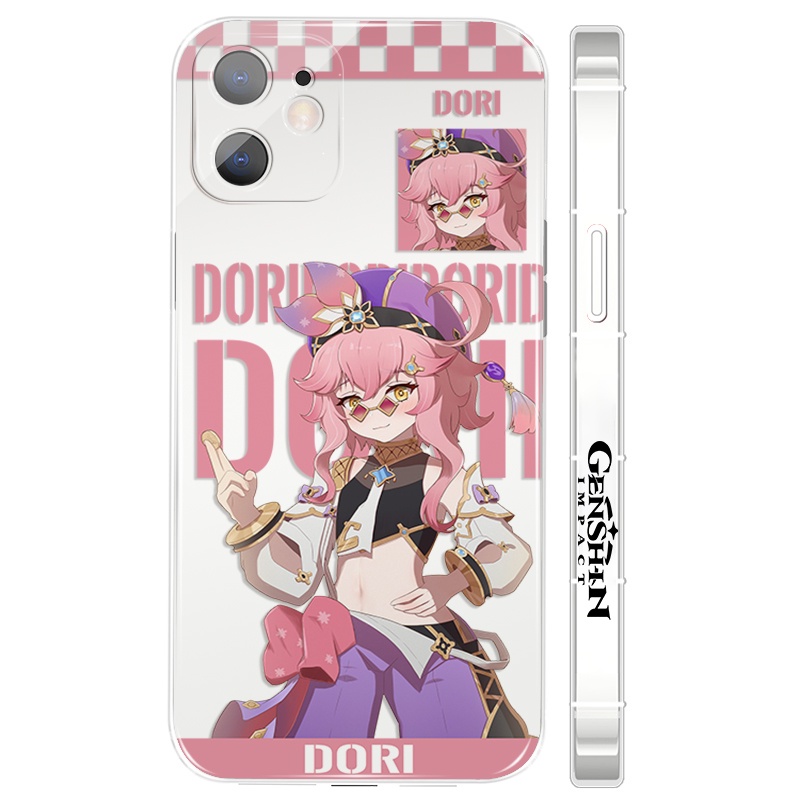 Genshin Impact Case Nahida Dehya Soft Case Al Haitham Clear Case Dori ...