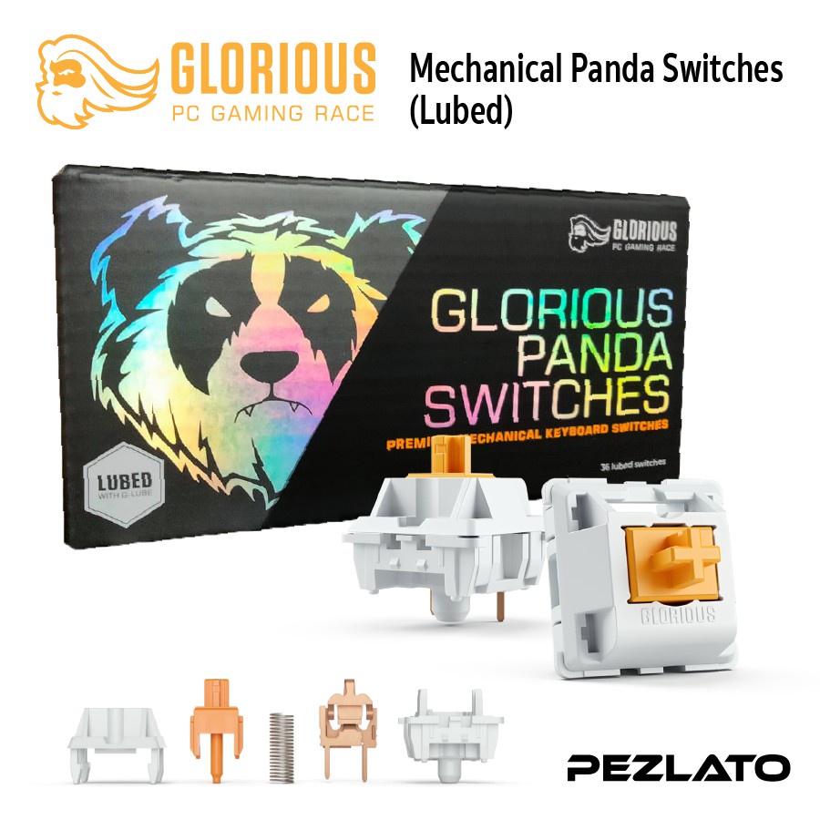 Glorious Mechanical Panda Switches (Lubed) | Shopee Thailand