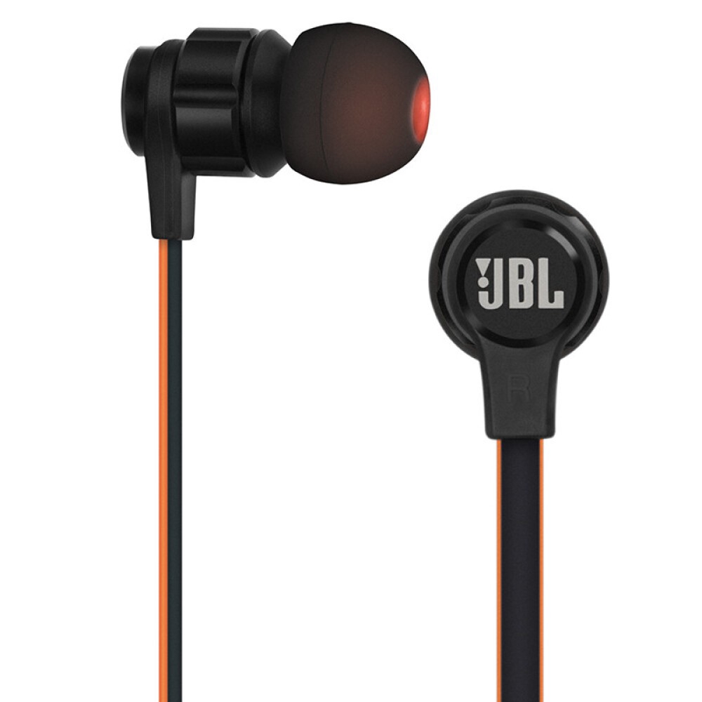 ใหม่ JBL T180A 3.5 มิลลิเมตรในหูหูฟังสเตอริโอแบบมีสายหูฟังเพลงออกแบบที่ ...