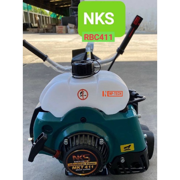 เครื่องตัดหญ้า 4 จังหวะ JX-04-35 ไม่ต้องผสม 2T และ เครื่องตัดหญ้า 2 จังหวะ NB411 RBC411 เครื่อง ...