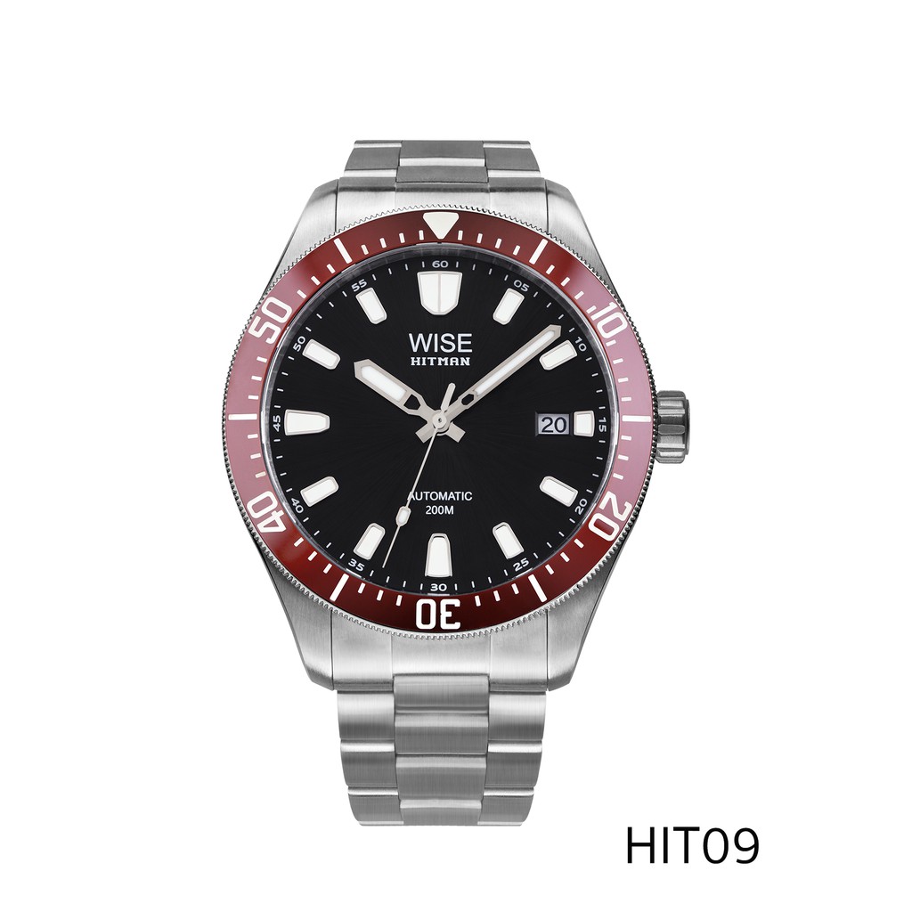 WISE รุ่น HITMAN Automatic 200 m. นาฬิกาผู้ชาย รหัสHIT09 | Shopee Thailand