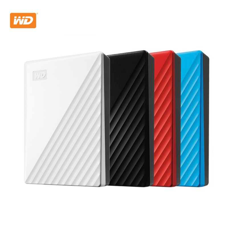 WD External Hard Drive 5 TB ฮาร์ดดิสพกพา รุ่น NEW My Passport 2019 5 TB ...