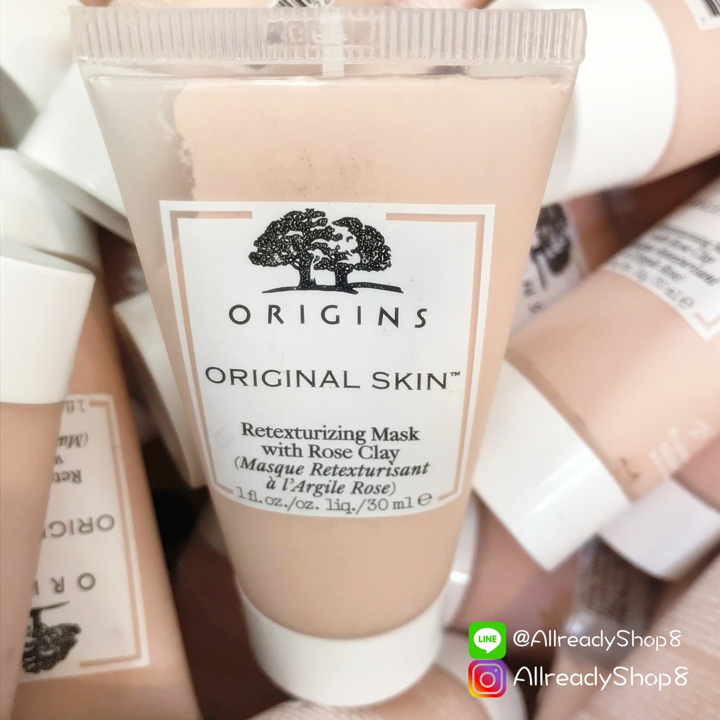 Origins Original Skin™ Retexturizing mask with Rose Clay 30 ml. / M + S ...