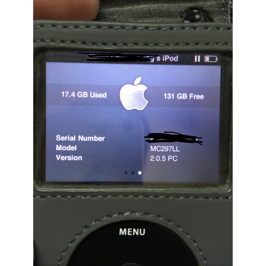 iPod Classic 160GB GEN 7+ เคส+หูฟัง SONY - kasetch - ThaiPick