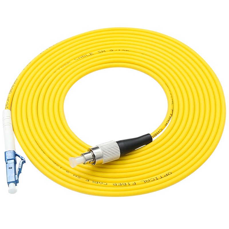 5PCSbag FC UPC-LC UPC Simplex mode fiber optic patch cord Cable 2.0mm ...