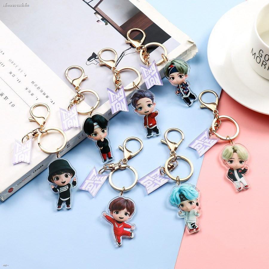 พวงกุญแจอะคริลิค BTS TinyTan | Shopee Thailand