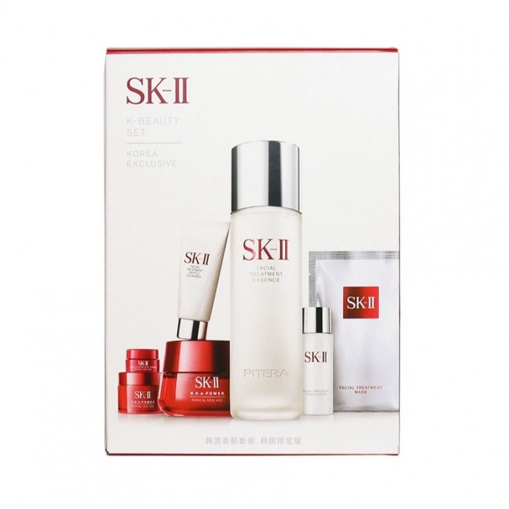 Japan SK2 SK-II SKII skin care set fairy water กล่องห้าชิ้น โทนเนอร์ โลชั่น อายครีม ครีมทาหน้า ...