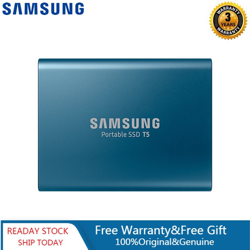 SAMSUNG External SSD USB3.1 T5 USB3.0 2TB 1TB 500GB Hard Drive External Solid State Drives HDD ...