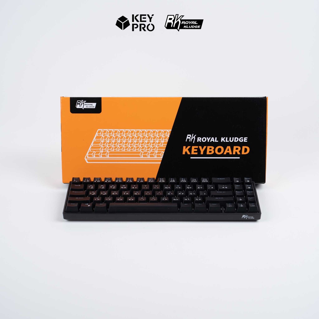 ประกันไทย คีย์บอร์ด Royal Kludge RK71 รุ่น 3 โหมด 2.4gHz Bluetooth RGB Hotswap Mechanical ...