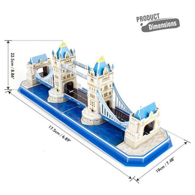 sale 50 ทาวเวอร์บริดจ์ Tower Bridge (small) C238 จิ๊กซอว์ 3 มิติ แบรนด์ ...