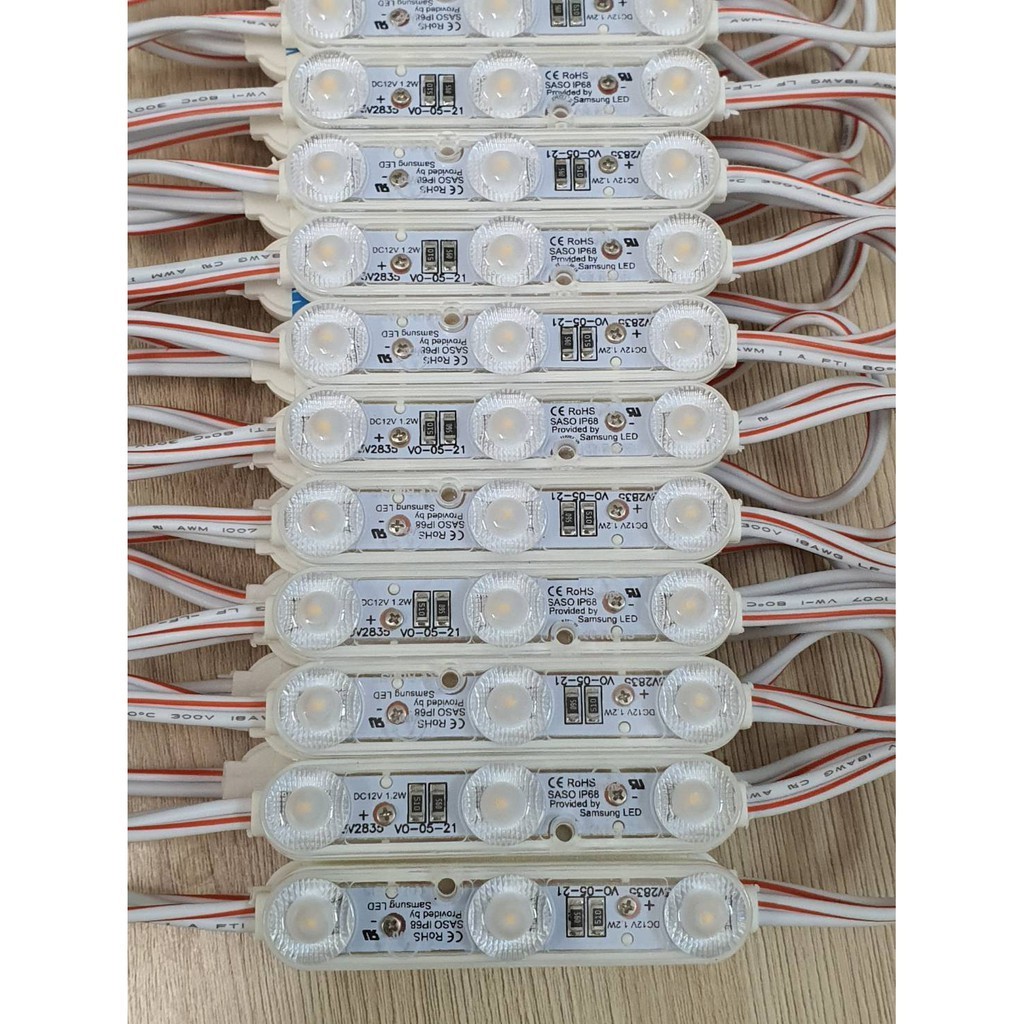 ไฟป้าย led module โมดูล Heavy Duty 12V 1.2Watt แสงขาว 13000K 3000K ...