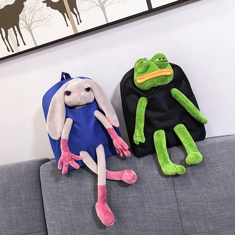 Pink Panther Sad Frog กระเป๋าเป้สะพายหลังสําหรับเด็กผู้หญิง ...