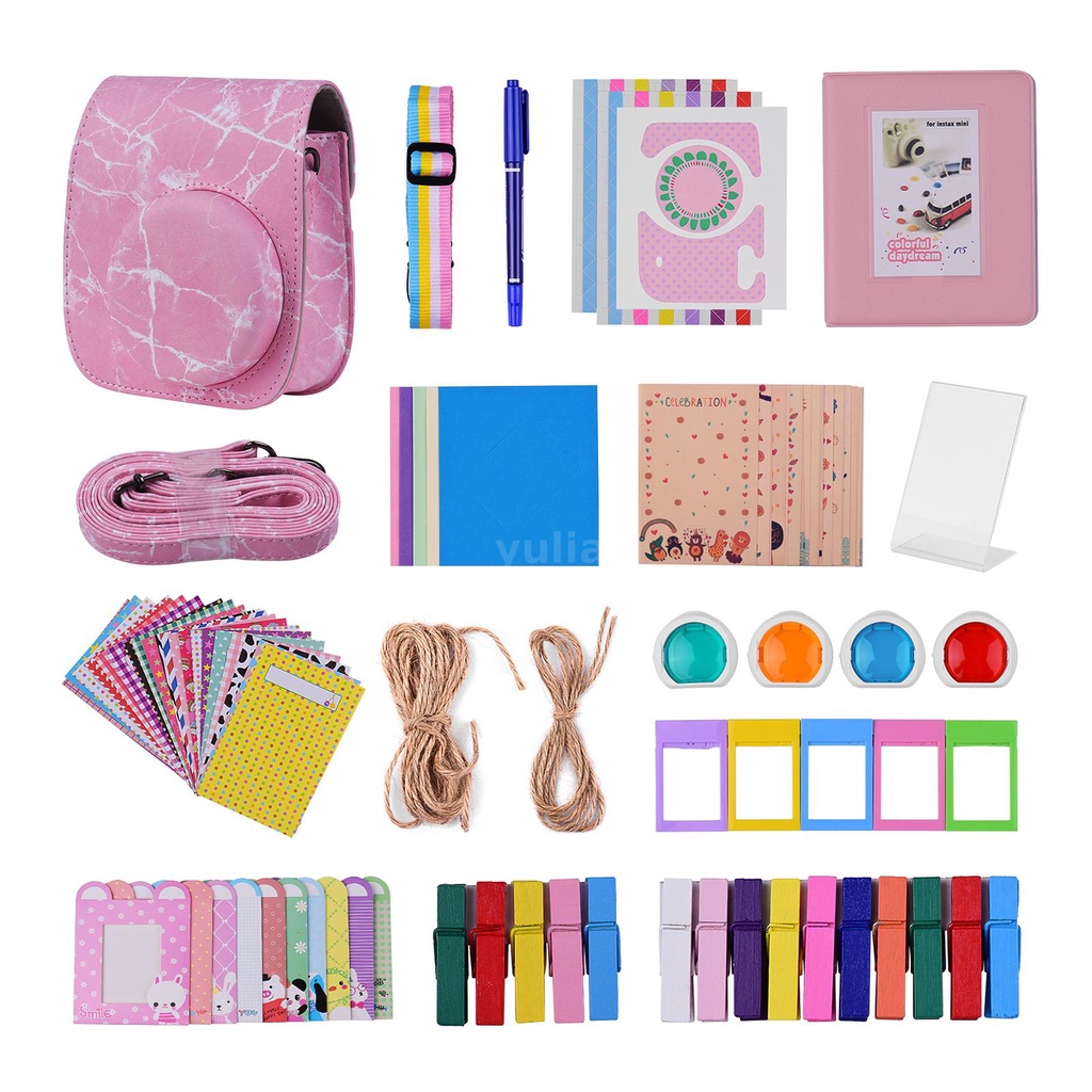 12-in-1 Instant Camera Accessories Bundle Kit Replacement for Fujifilm ...