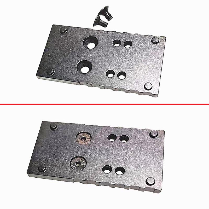 Red Dot Sight Mount Adapter Plate For Glock MOS Black -Acro Doctor RMR ...