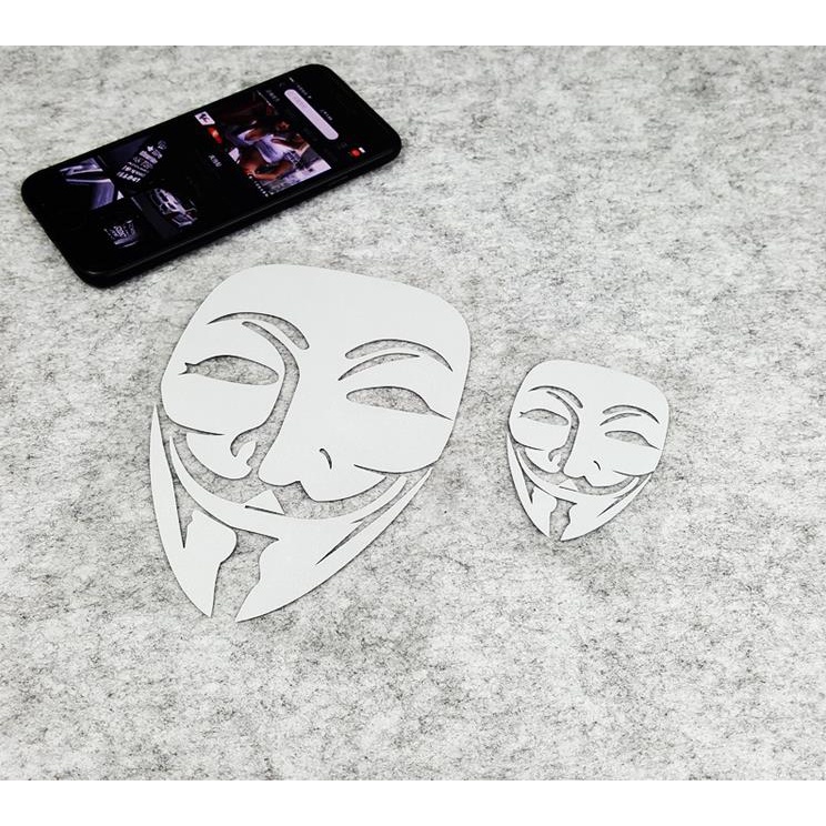 ฟิล์มรถยนต์V For Vendetta Graffiti Anonymous Mask Stickers Guy Fawkes ...