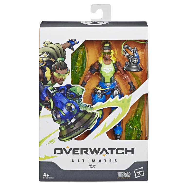 Overwatch Ultimates Series Lucio 6 Collectible Action Figure - hasbroth ...