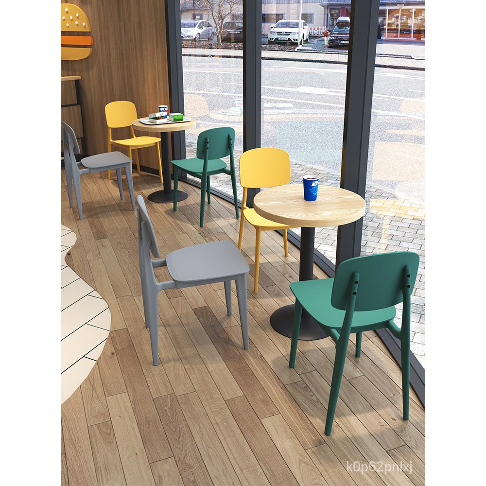 Milk Tea Shop Table and Chair Combination Nordic Internet Celebrity ...