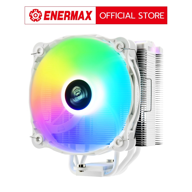 ENERMAX OFFICIAL STORE ENERMAX F40 WHITE รองรับ LGA1700 (CPU Air Cooler พัดลมระบายความร้อนซีพียู ...