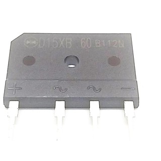 (2 ชิ้น) D15XB60 15A 600V ไดโอดบริดจ์ Diode Bridge Rectifier ยี่ห้อ ...