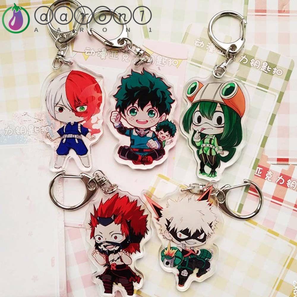 Aaron1 พวงกุญแจอะคริลิคใส ลายการ์ตูน My Hero Academia Boku สองด้าน - aaron1.th - ThaiPick